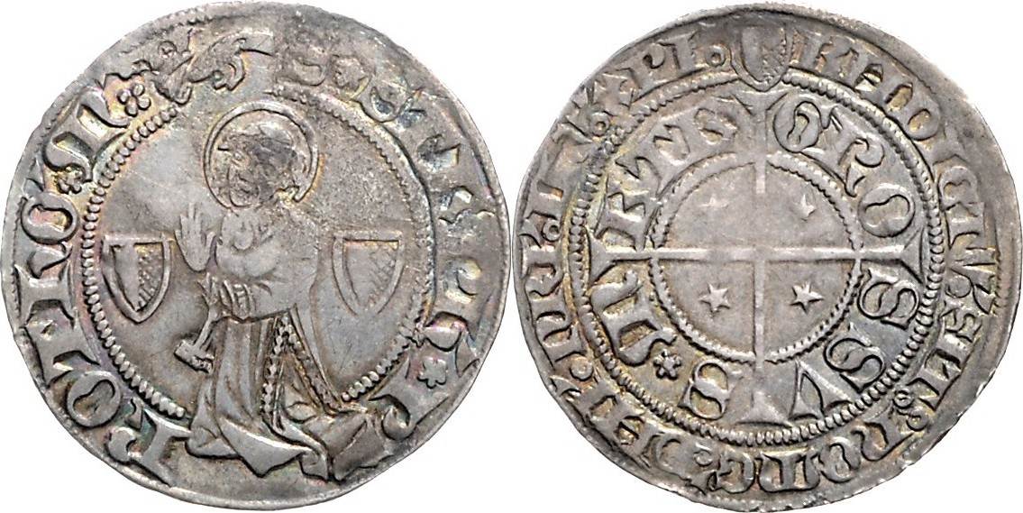 Frankreich - Metz Groschen o.J. Raoul de Coucy ss | MA-Shops