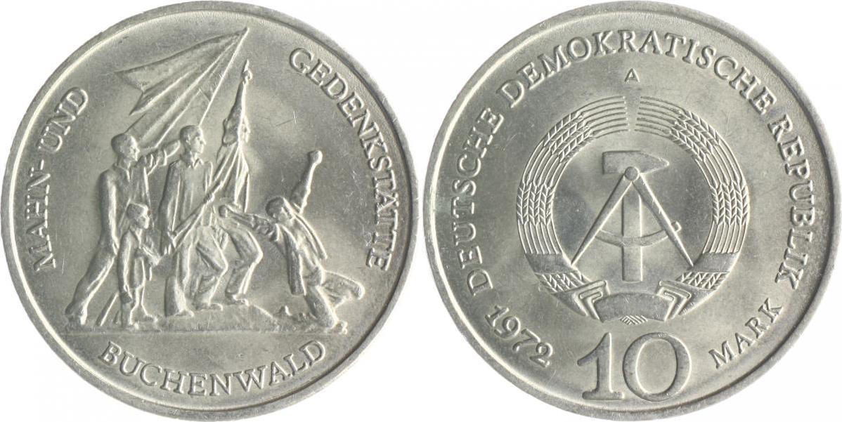 Deutsche Demokratische Republik - DDR 10 Mark 1972 Mahn- und ...