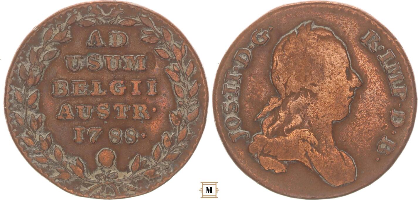 Austrian-Netherlands 2 liards 1788 Joseph II. | MA-Shops