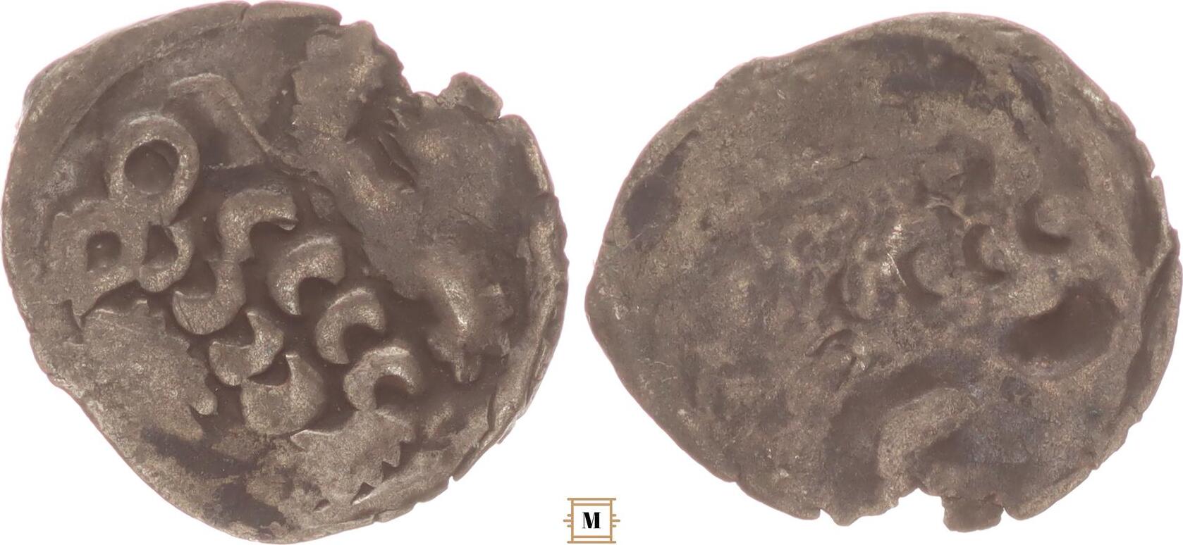 Böhmen pfennig 1458-1471 Georg von Podiebrad, Kuttenberg | MA-Shops