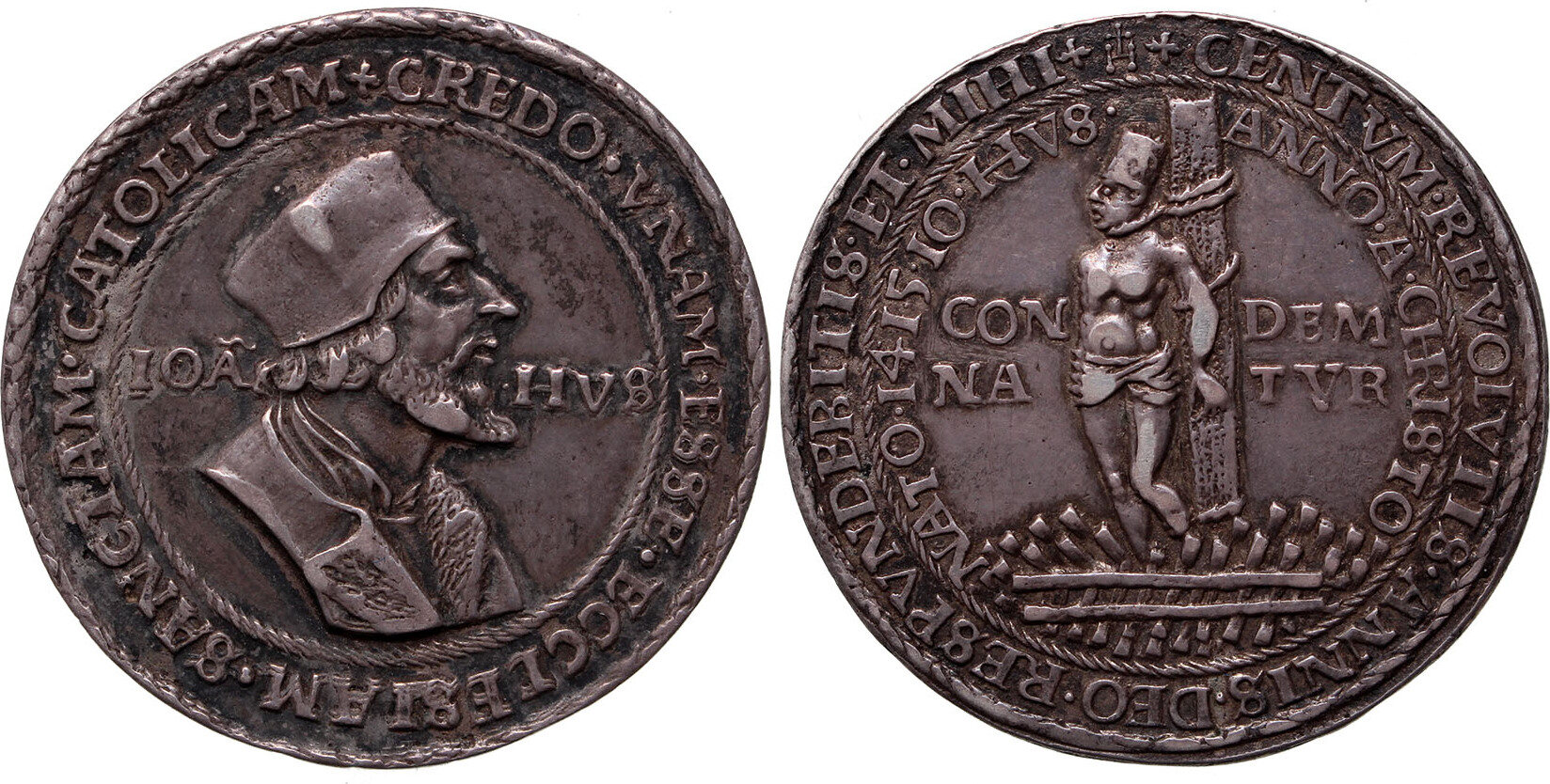 Germany silbermedaille o.J. Jan Hus, Christian Wermuth | MA-Shops
