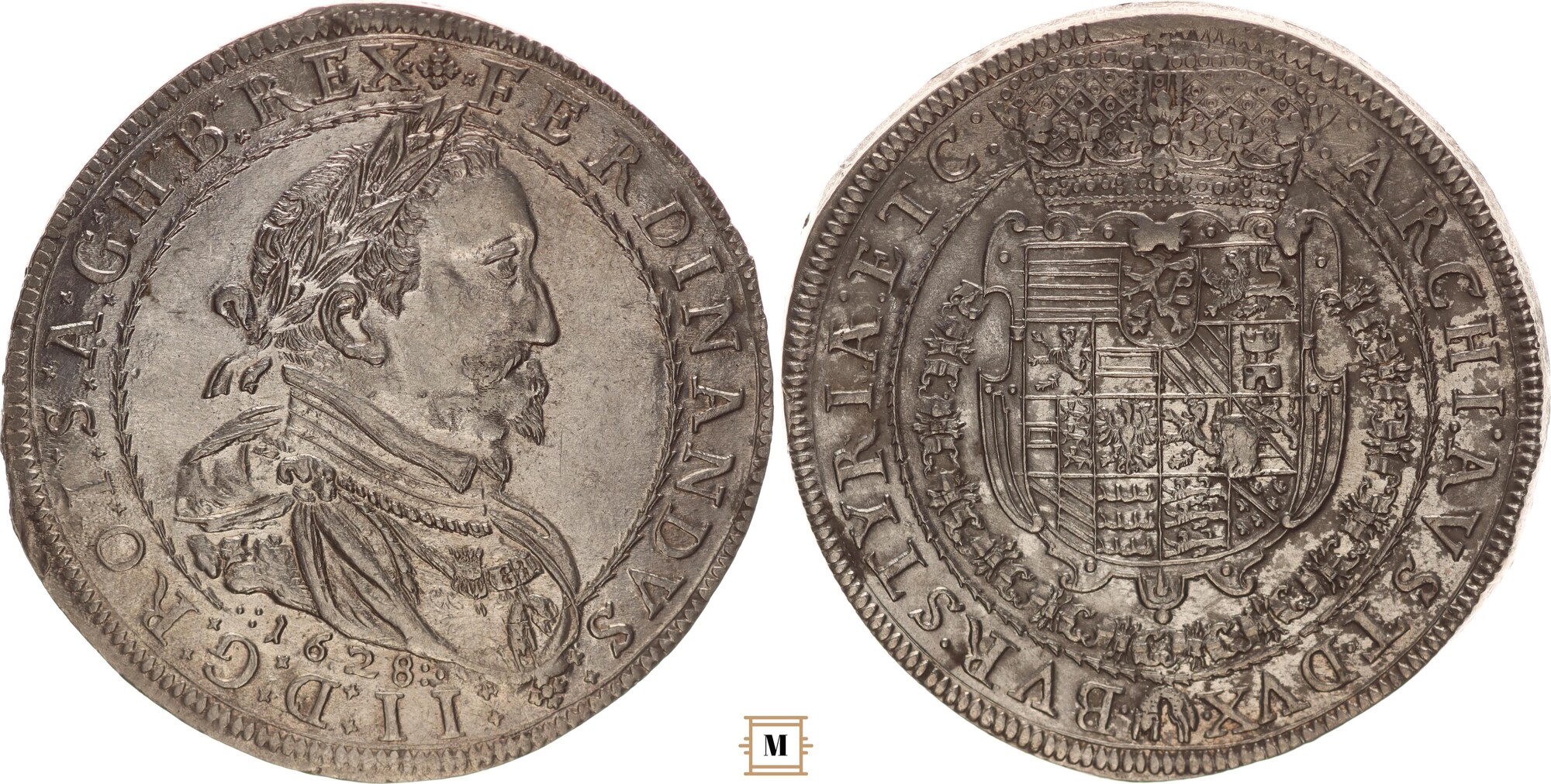 RDR taler 1628 Ferdinand II., Graz vorzügliches prachtexemplar! | MA-Shops