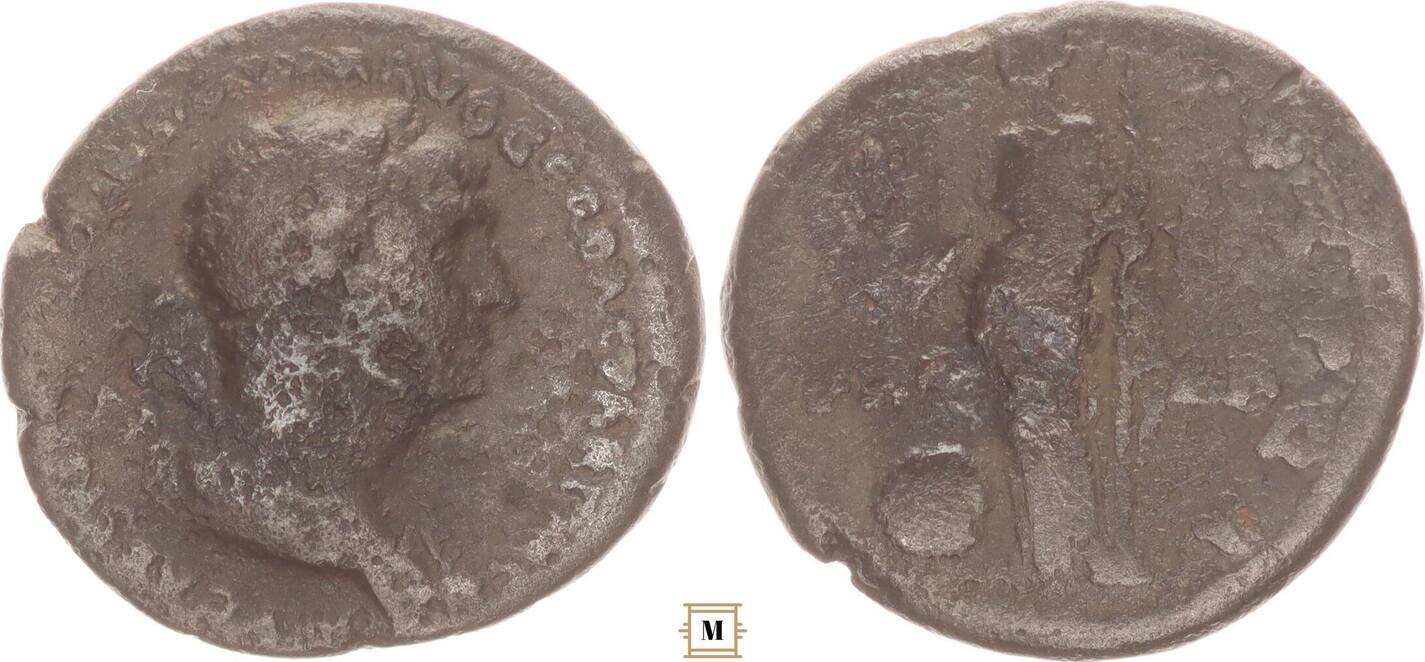 Roman Empire AR denarius 98-117 Trajan, PM TR P COS VI P P SPQR ...