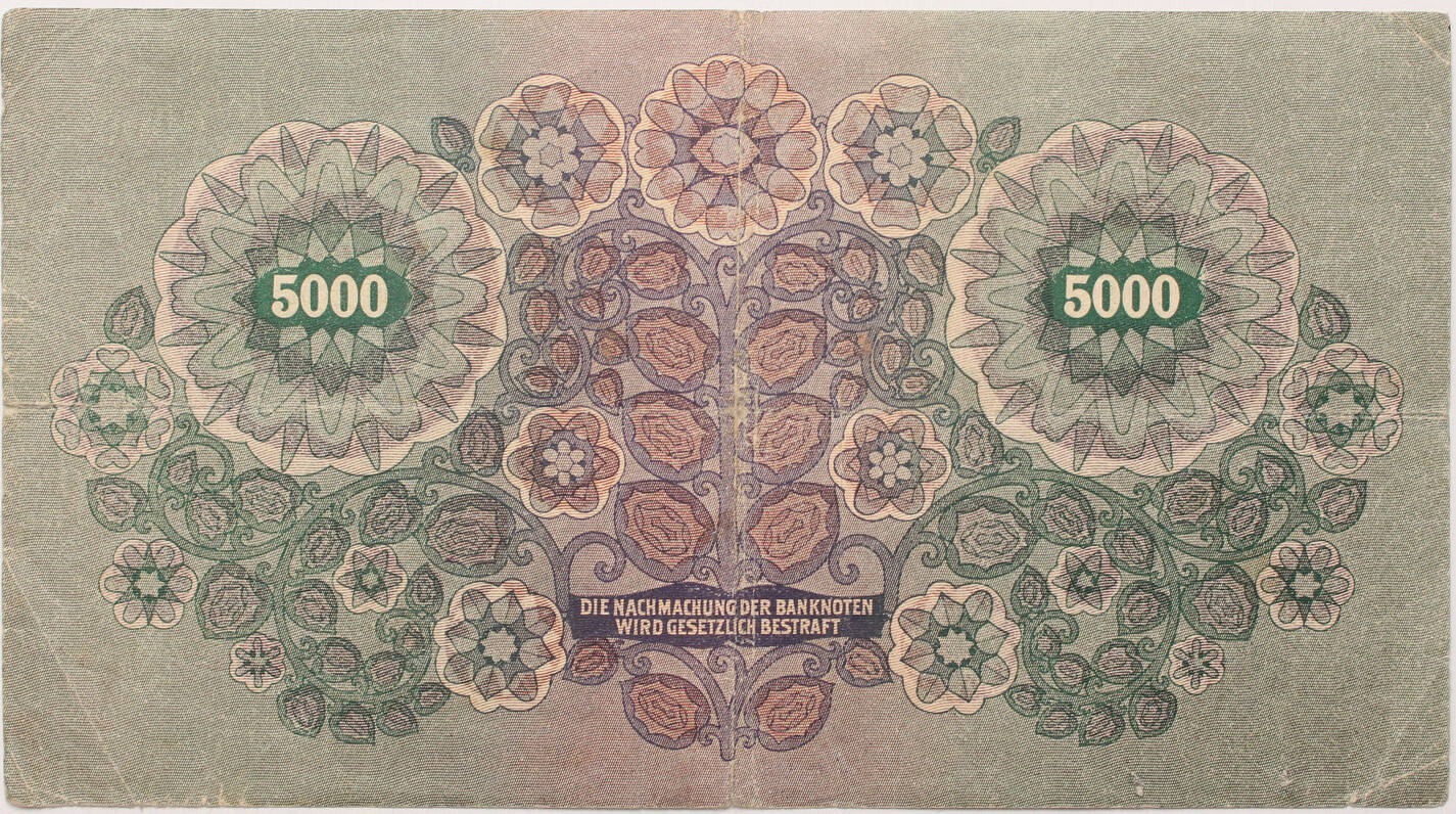 Austria 5000 kronen 1922 | MA-Shops