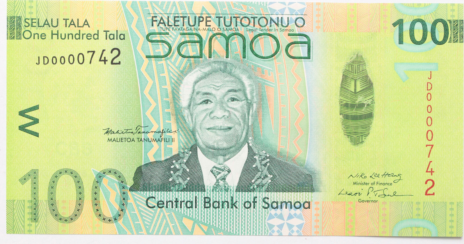 Samoa 100 tala /2008/ | MA-Shops