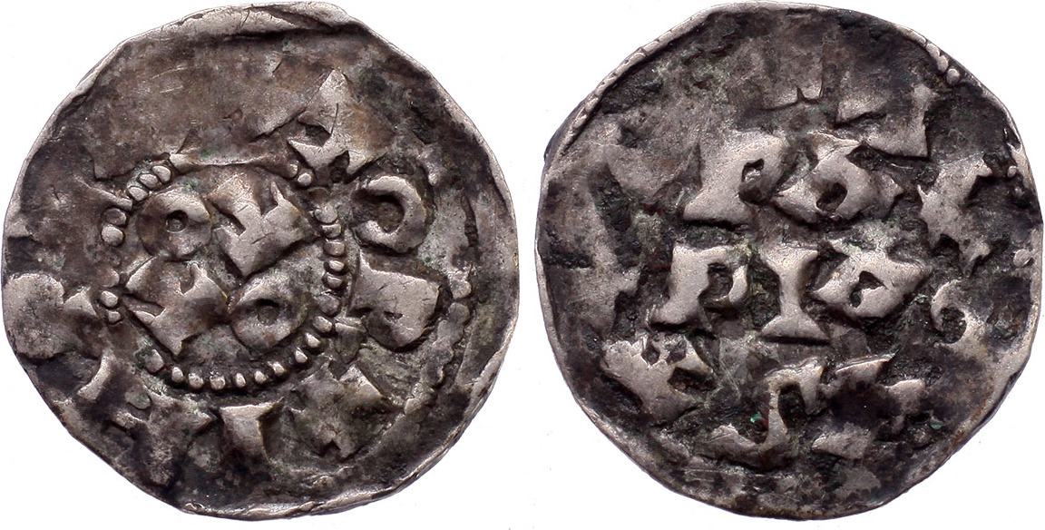 Italy denaro 983-1002 Pavia, Ottone III. | MA-Shops