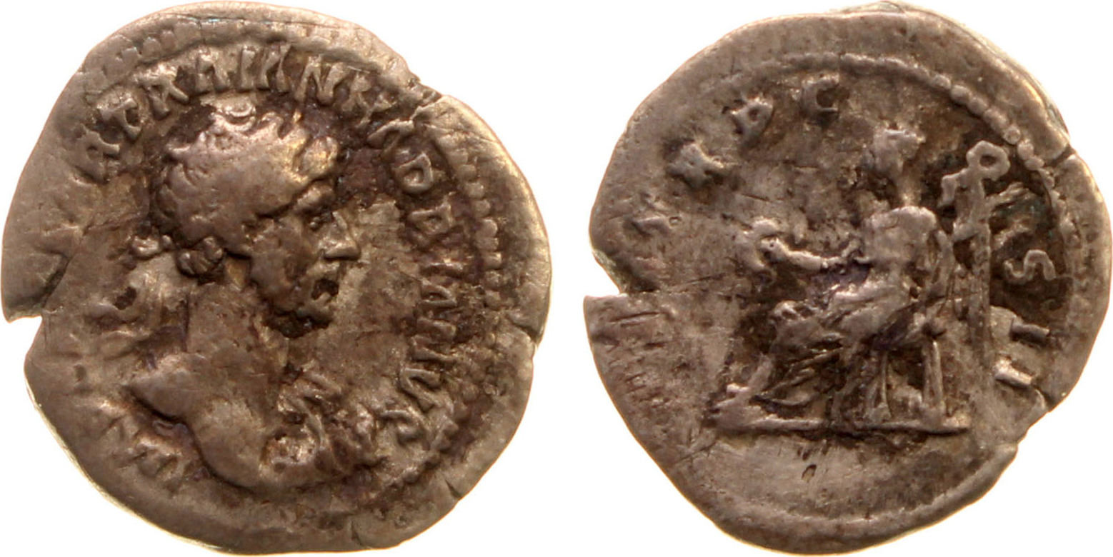 Roman Empire AR quinarius 117-138 Hadrian, Victory seated | MA-Shops