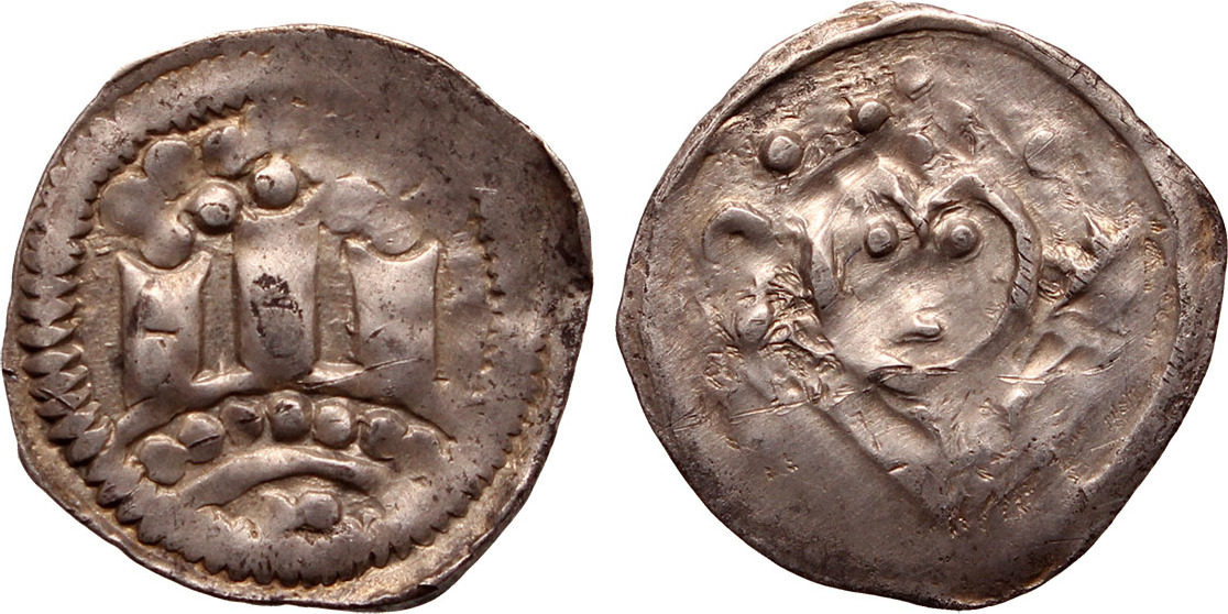 Austria friesacher pfennig 1147-64 Eberhard I., Friesach | MA-Shops