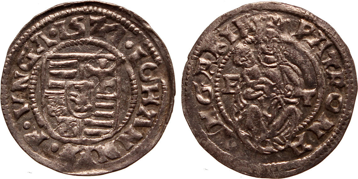 Hungary denar 1527 John Zapolya(1526-1540), ET | MA-Shops