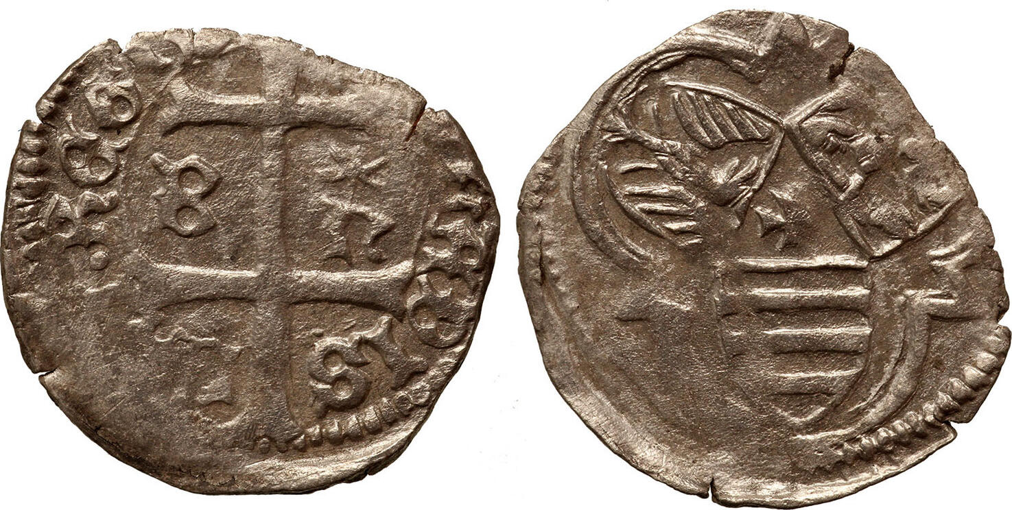 Hungary denar 1440-1444 Interregnum, Wladislaus I., B-n* | MA-Shops