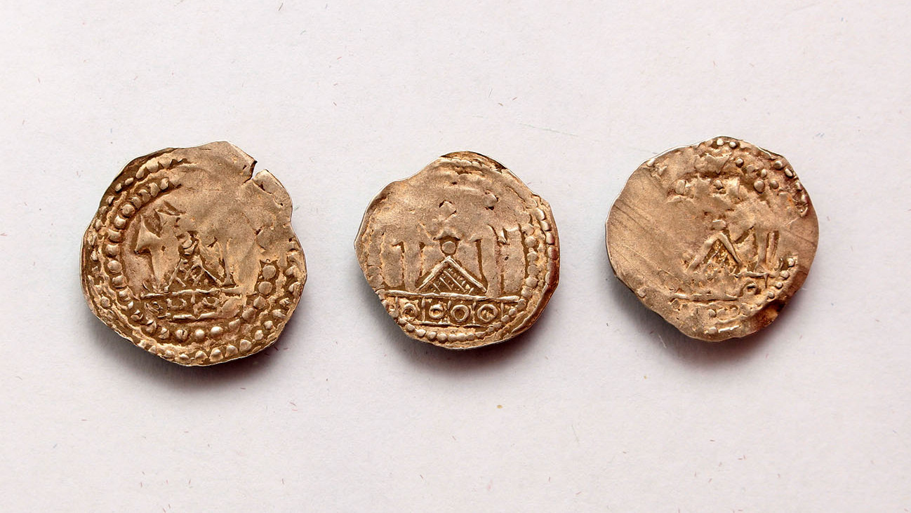 Italy friesacher pfennig, denaro ca. 1250 3pcs lot of Aquileia ...