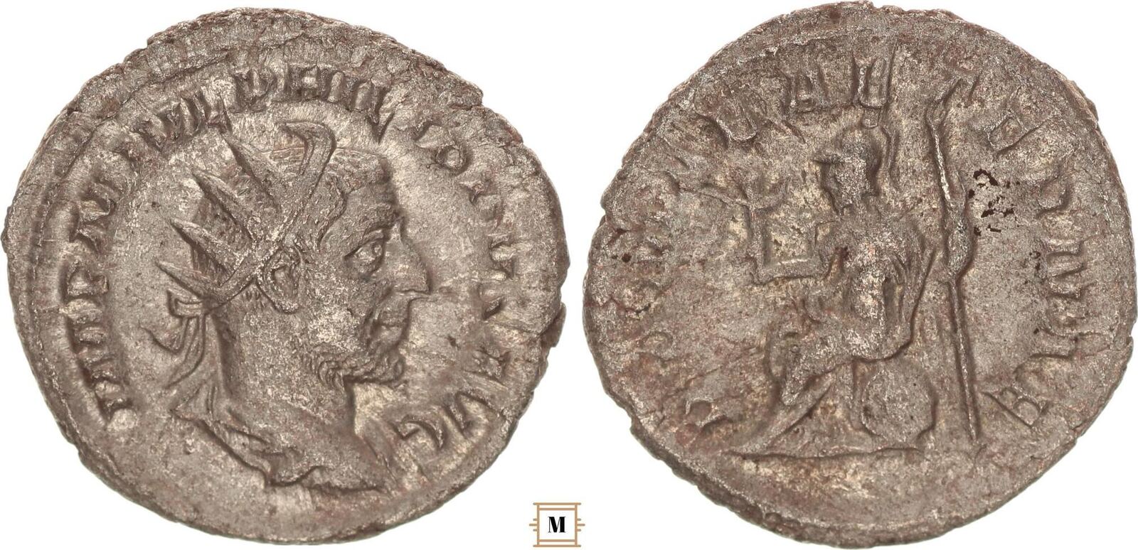 Roman Empire AR Antoninianus 244-249 Philip I., ROMAE AETERNAE, Roma ...