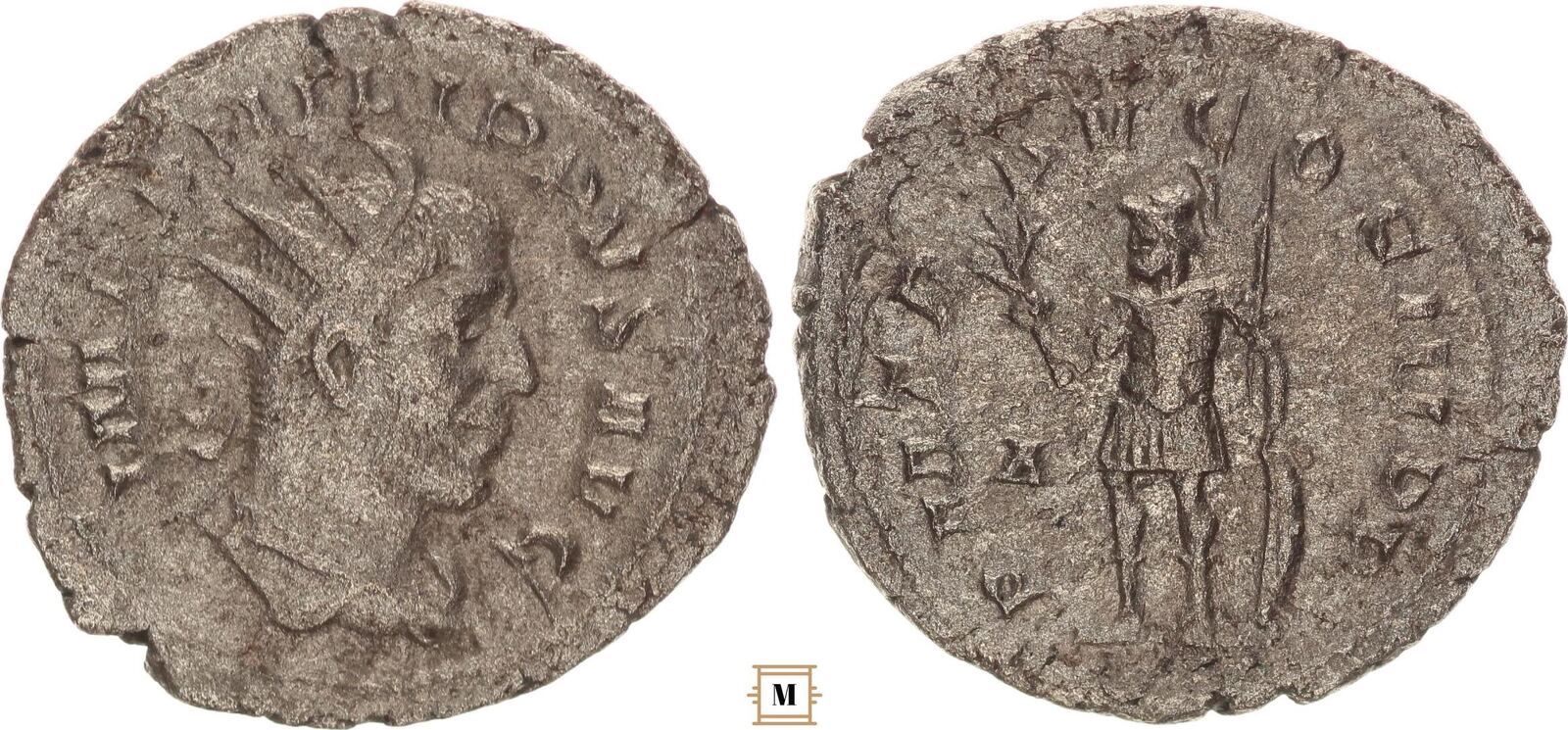 Roman Empire AR Antoninianus 244-249 Philip I., PM TR P V COS III P P ...