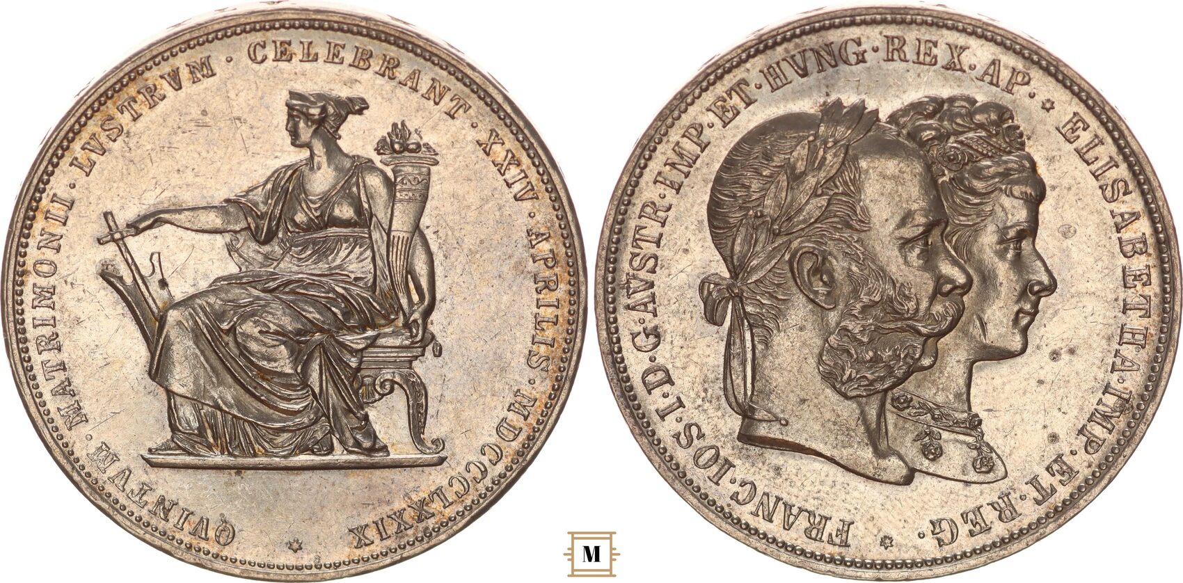 Austria 2 gulden 1879 Franz Joseph | MA-Shops