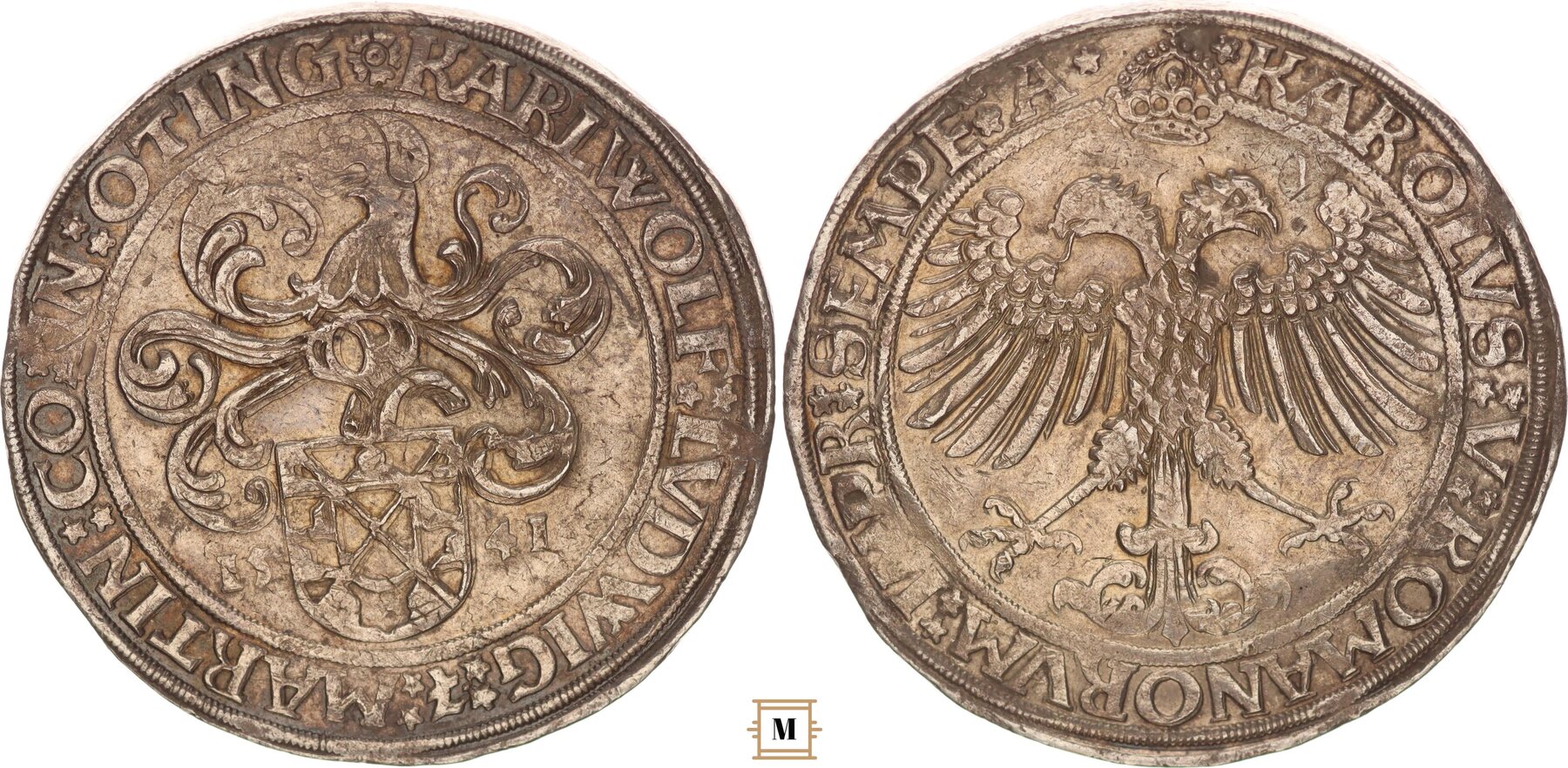 Germany taler 1541 Öttingen XF | MA-Shops