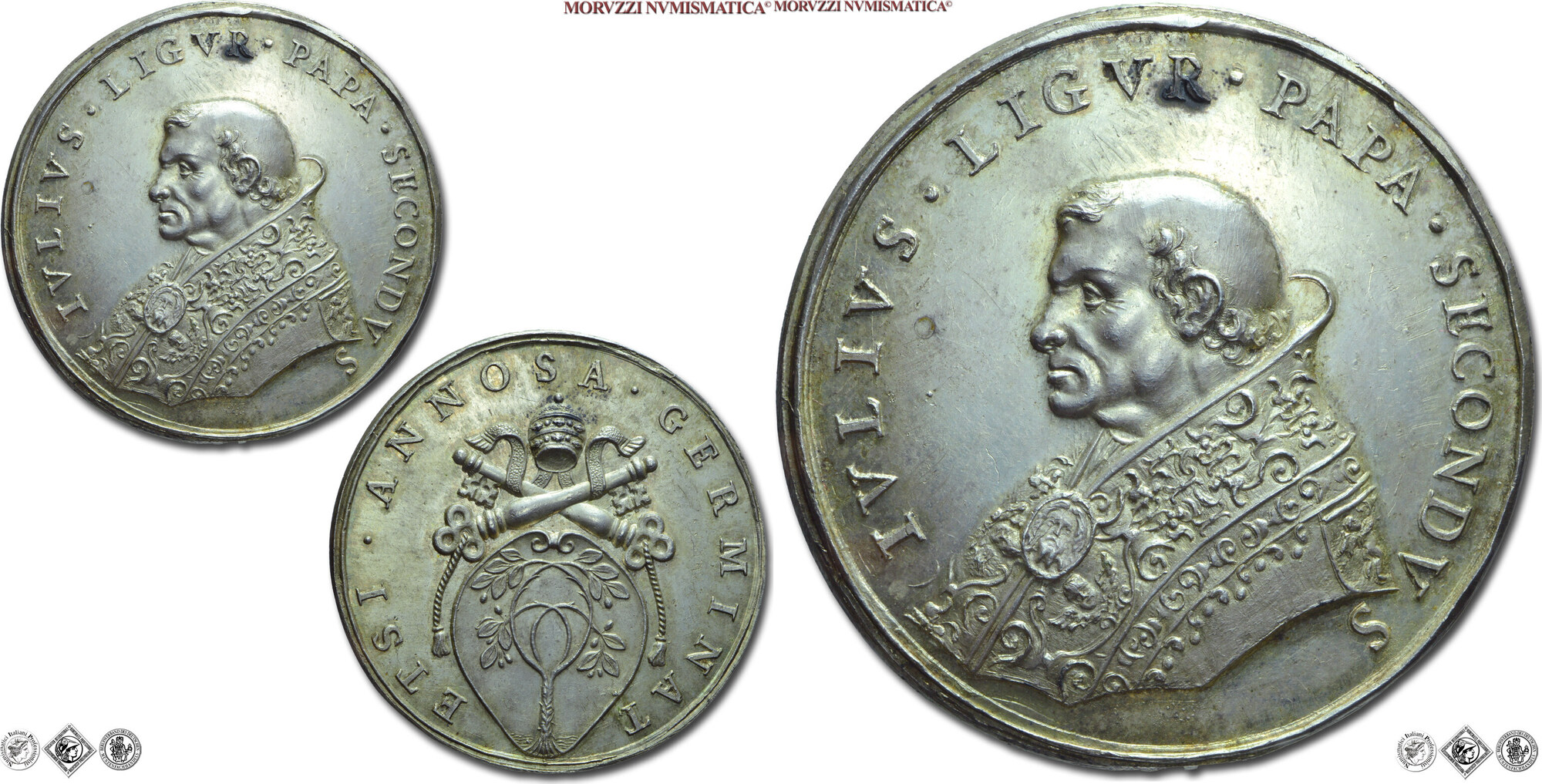 Papal States / Kirchenstaat / États pontificaux Silver Medal ...