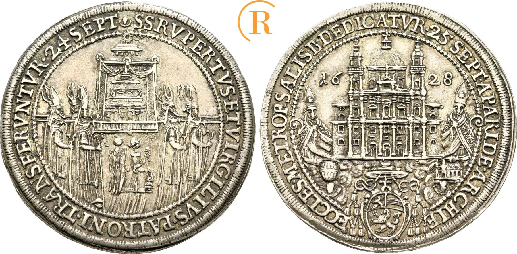 SALZBURG, ERZBISTUM Paris Graf von Lodron, 1619-53 Taler 1628, auf die ...