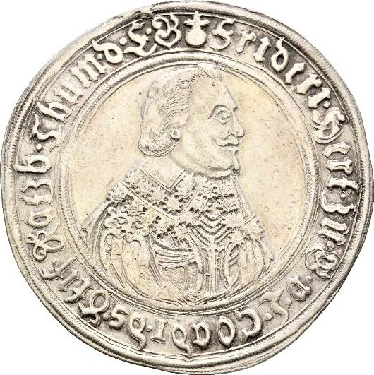 BRAUNSCHWEIG LÜNEBURG CELLE Friedrich, 1636-1648 Taler 1641 LW, Clausthal Feld der Vorderseite ...
