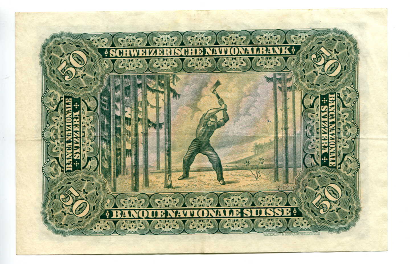 Schweiz, 50 Franken, 1927, III, | MA-Shops