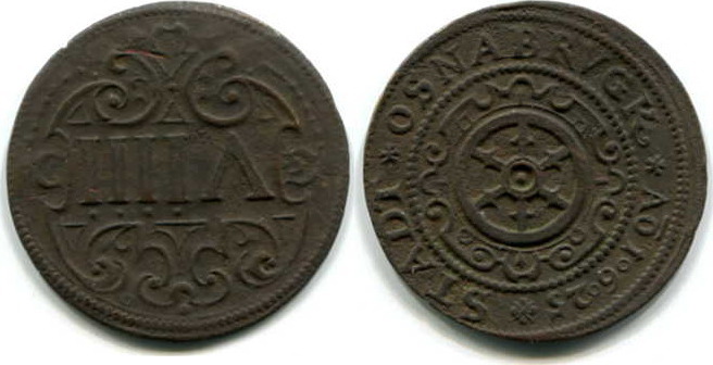 Osnabrück Stadt, 9 Pfennig 1625 vz | MA-Shops