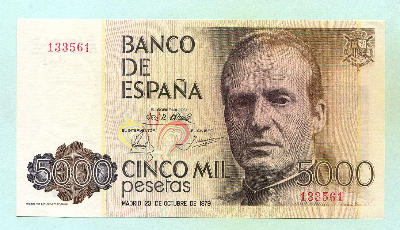 Spanien, 5000 Pesetas 1979(1982) I | MA-Shops