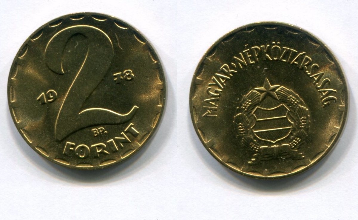 Ungarn 2 Forint 1978 ~ ~ Hungary ~ unc | MA-Shops