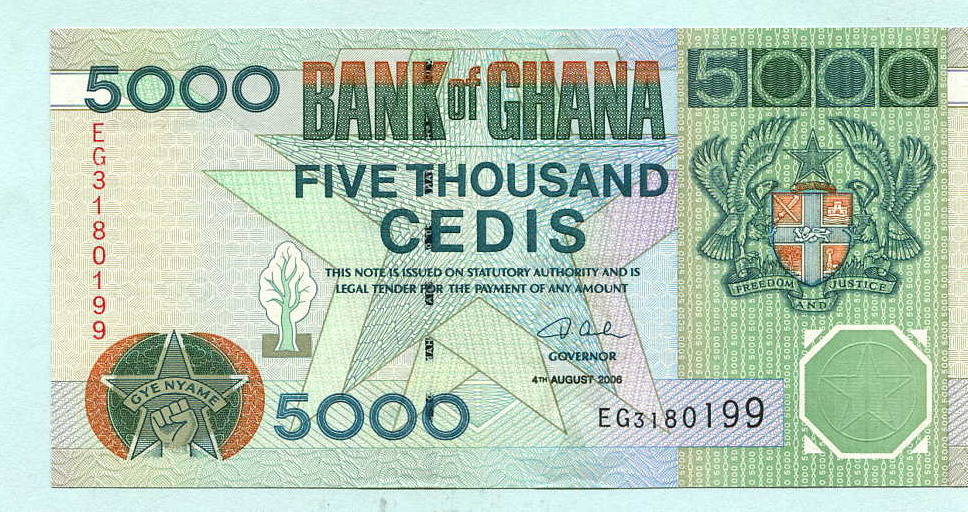 Ghana, 5000 Cedis 2006 I | MA-Shops