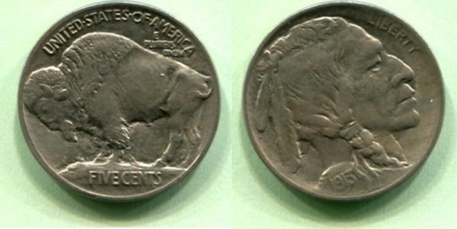 USA, 5 Cents 1913 Buffalo Nickel, vz | MA-Shops