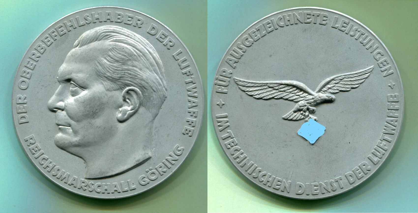 III.Reich, Zk.Medaille o.J. Hermann Göring-Für ausgezeichnete Leistung ...