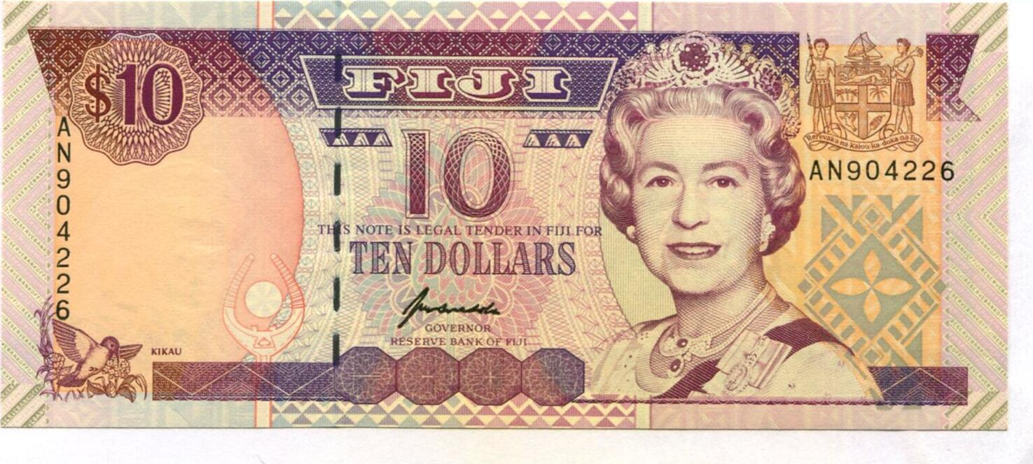 Fiji, 10 Dollars (1996) I | MA-Shops