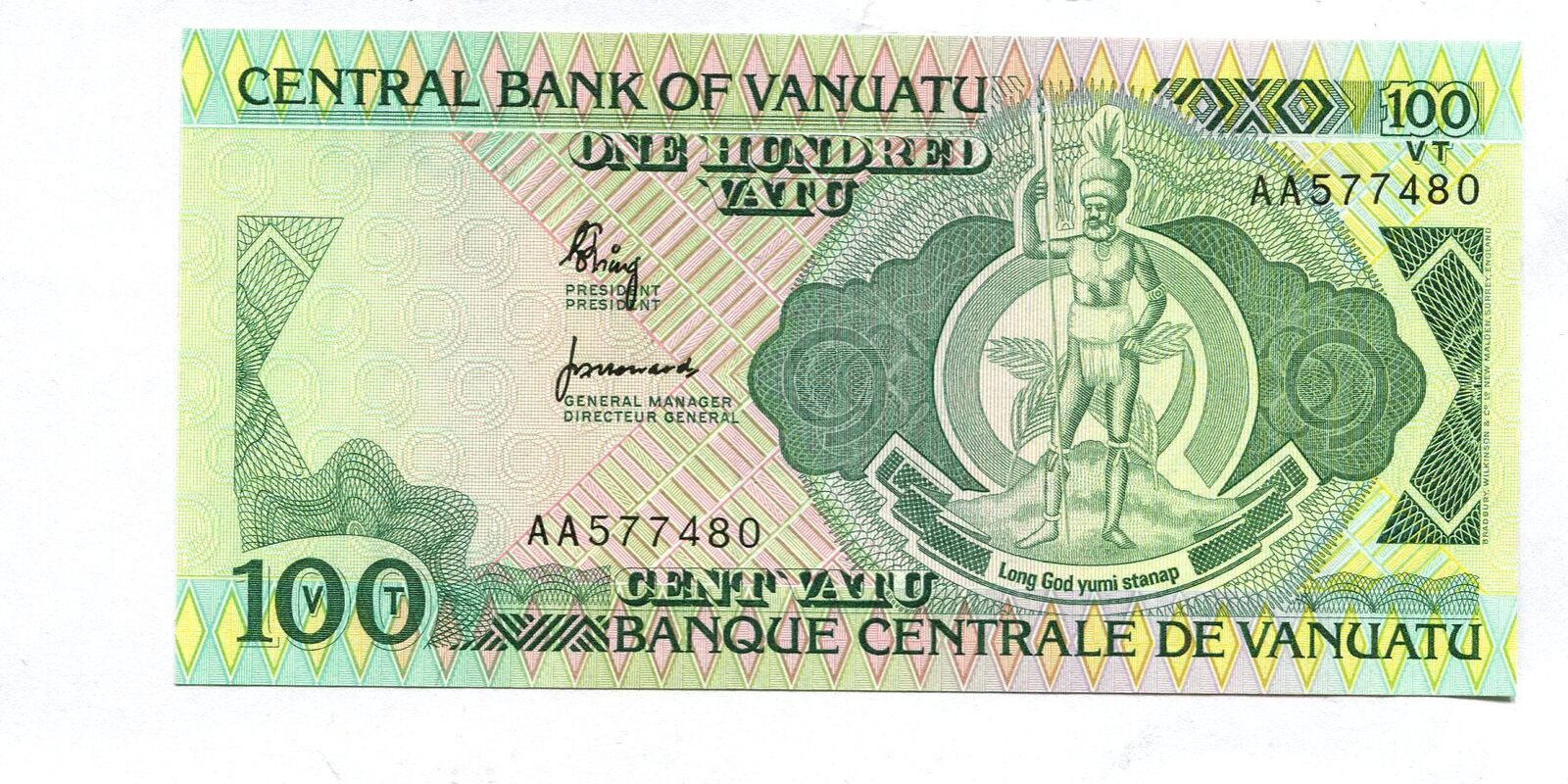 Vanuatu, 100 Vatu (1982) I | MA-Shops