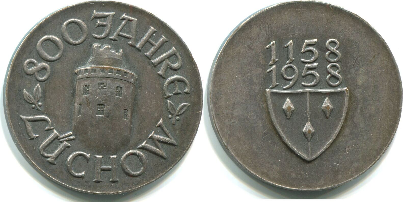 Deutschland Ag Medaille 1958 ~ 800 Jahre Lüchow ~ vz | MA-Shops Deutschland Ag Medaille 1958 ~ 800 Jahre Lüchow ~ vz | MA-Shops