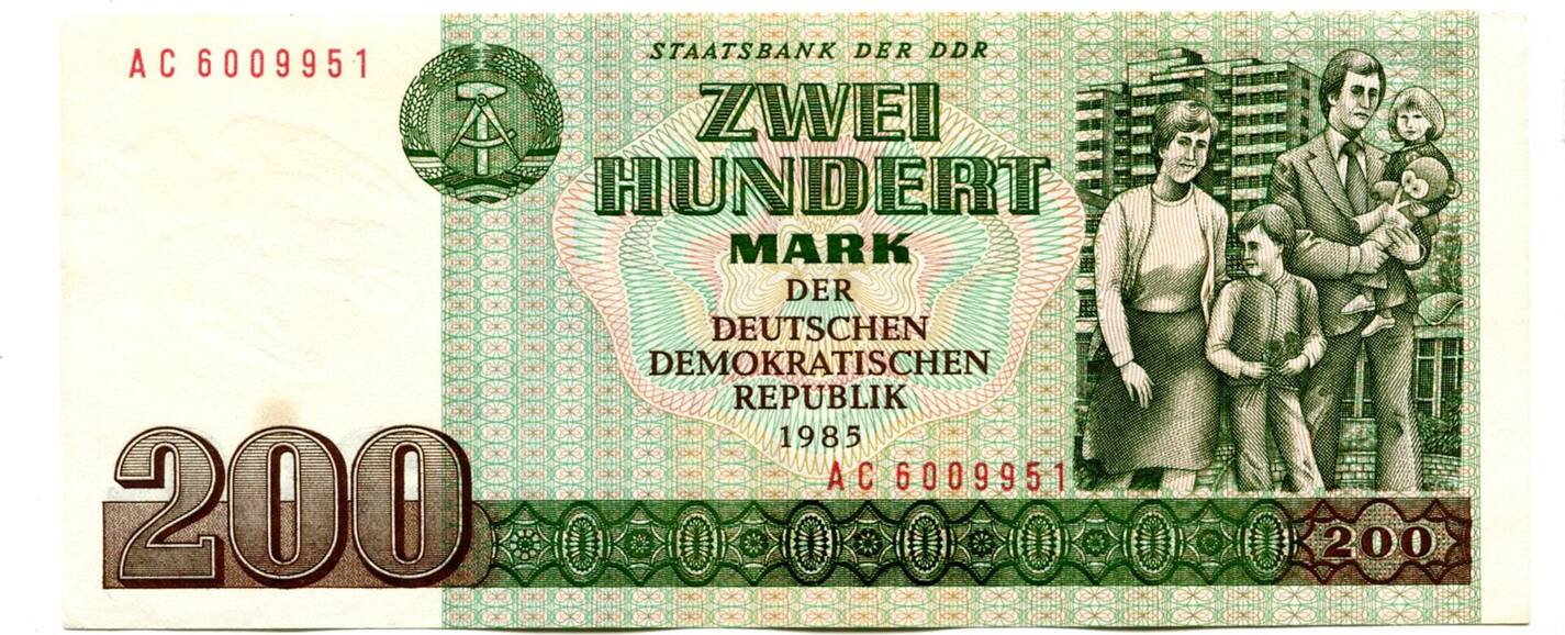 DDR, 200 Mark 1985 II | MA-Shops