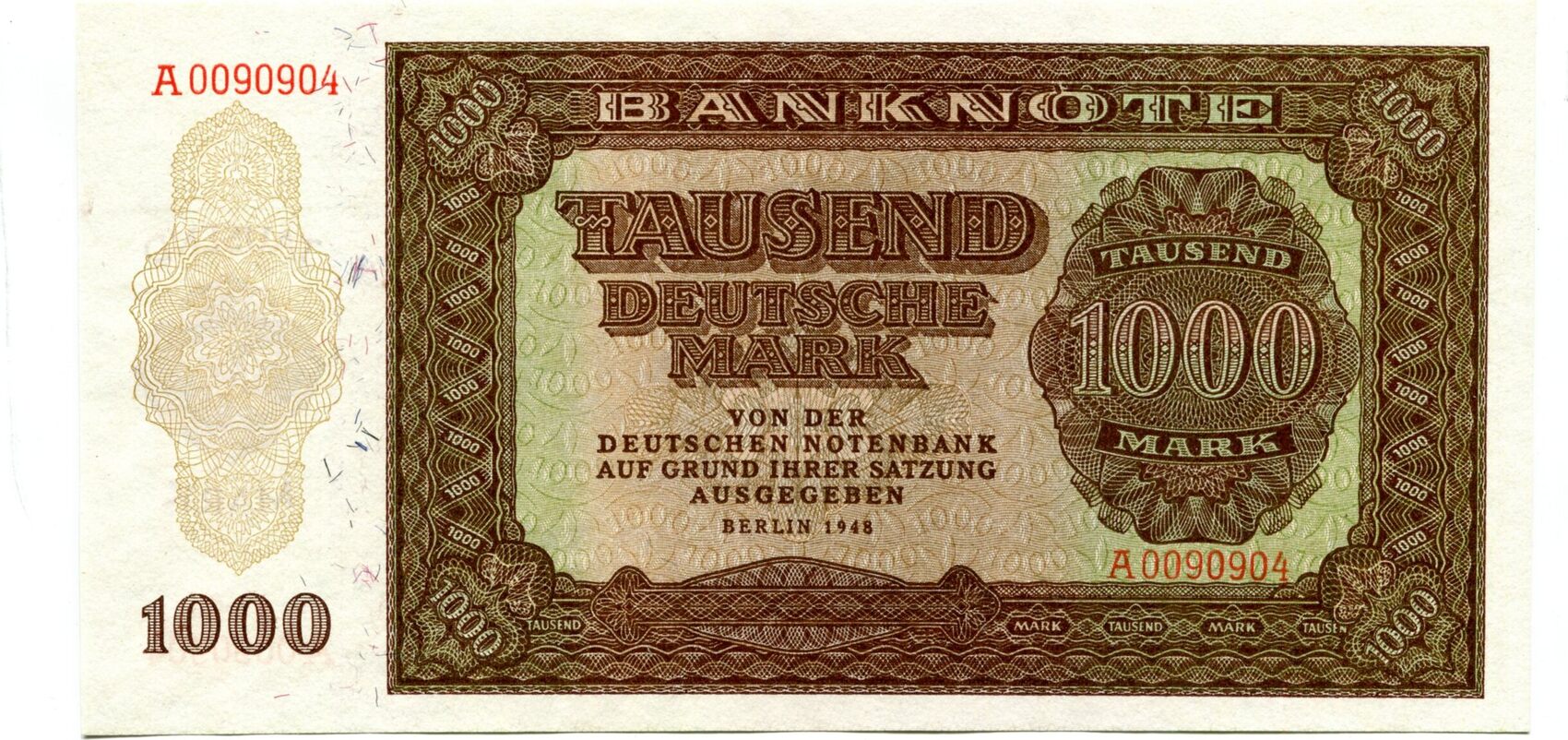 DDR, 1000 Dmk. 1948 I | MA-Shops