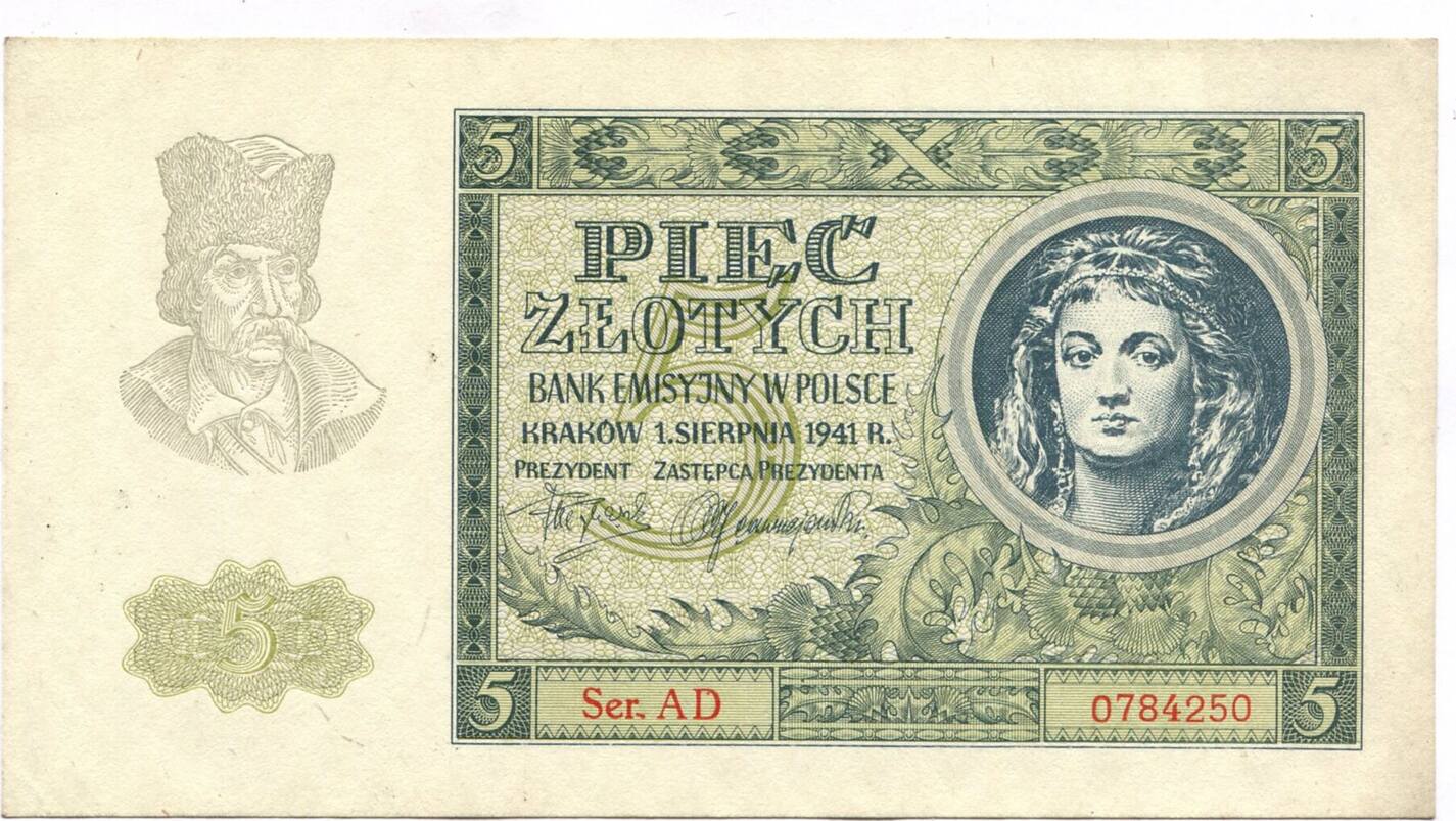Polen, 5 Zlotych 1941 II | MA-Shops
