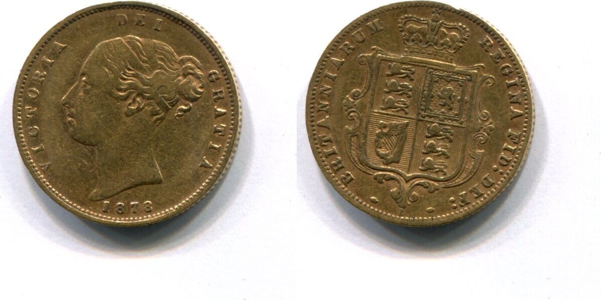Großbritannien, 1/2 Sovereign 1878 Viktoria 1837-1901, ss/vz | MA-Shops