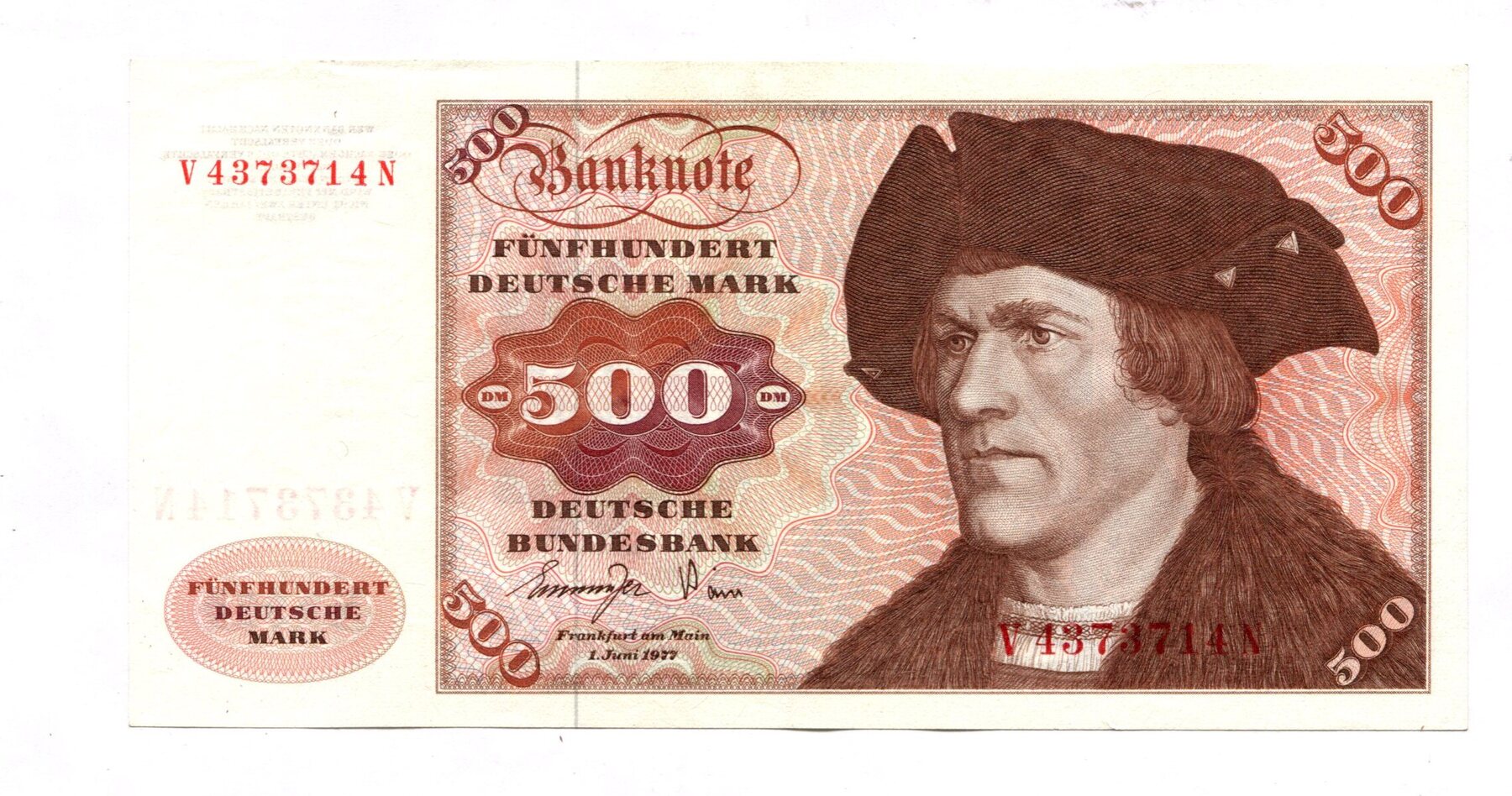 Deutschland, 500 Mark 1977 I-II | MA-Shops