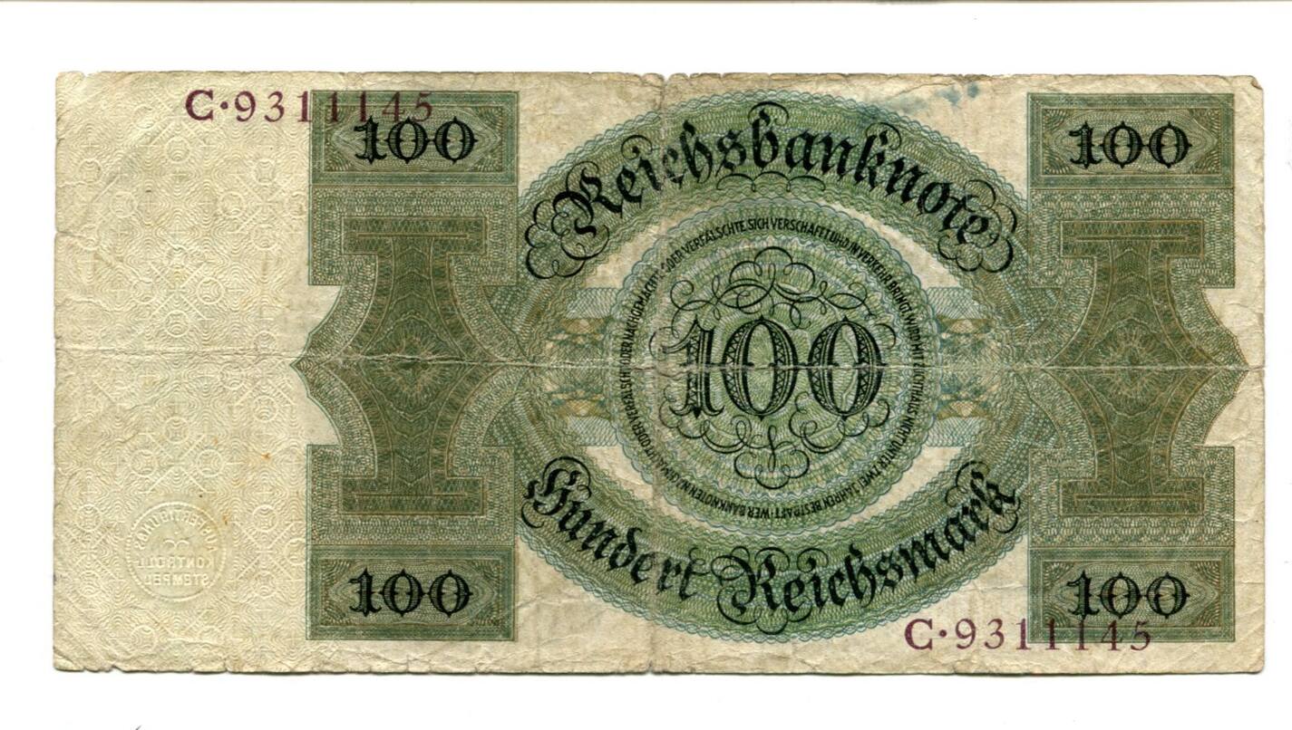 Deutschland 100 Rmk. 11.10.1924 gebraucht | MA-Shops