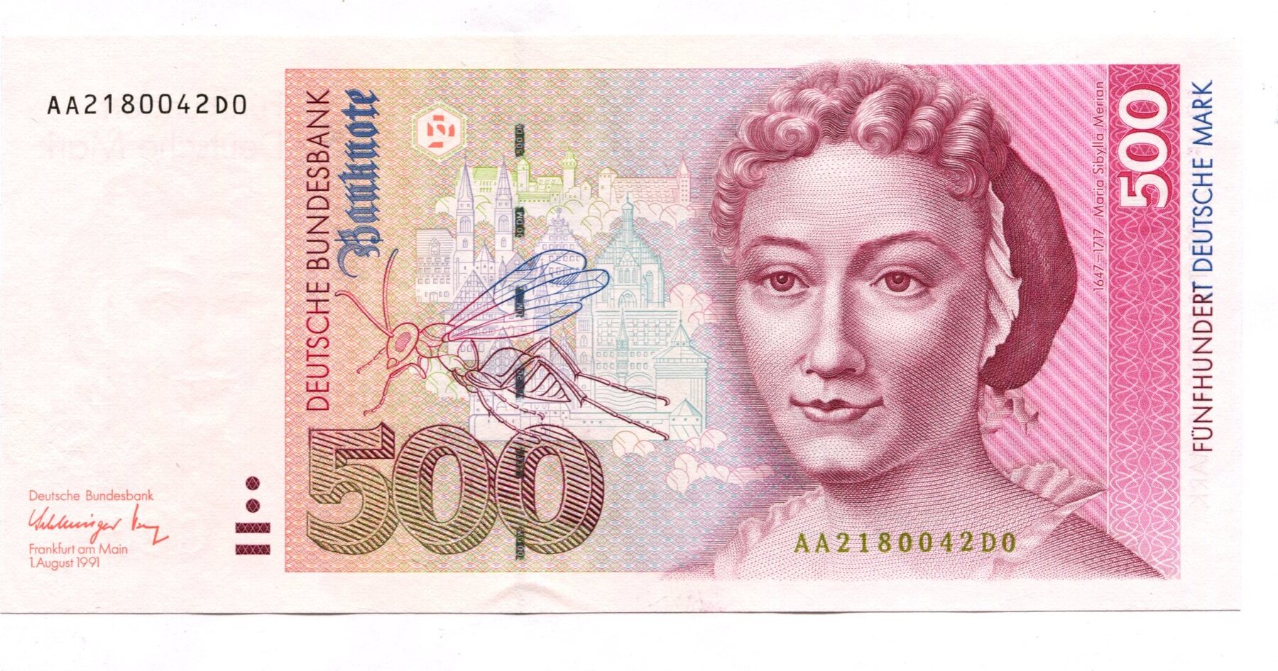 Deutschland, 500 Mark 1991 unz/I | MA-Shops