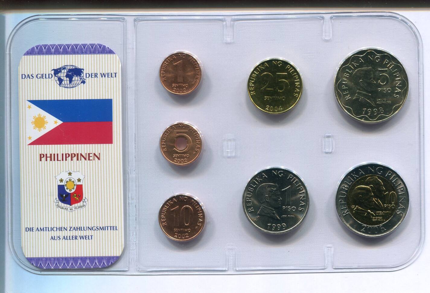 Philippinen KMS 1998 2006 1 Sentimo Bis 10 Piso Unc MA Shops philippinen-kms-1998-2006-1-sentimo-bis-10-piso-unc-ma-shops