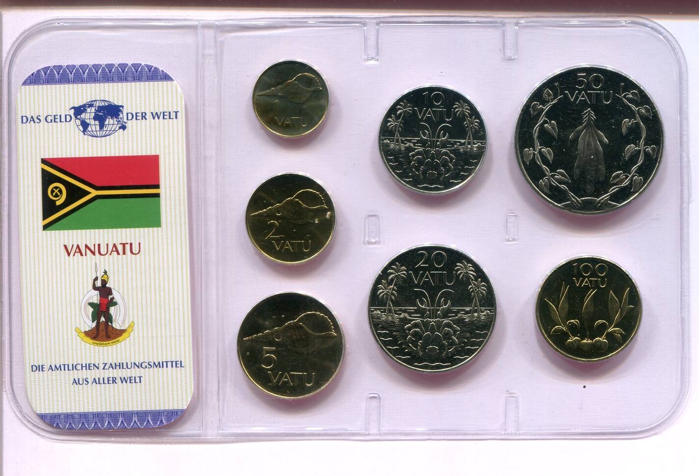Vanuatu KMS 1999-2009 ~ 1 bis 100 Vatu ~ unc | MA-Shops