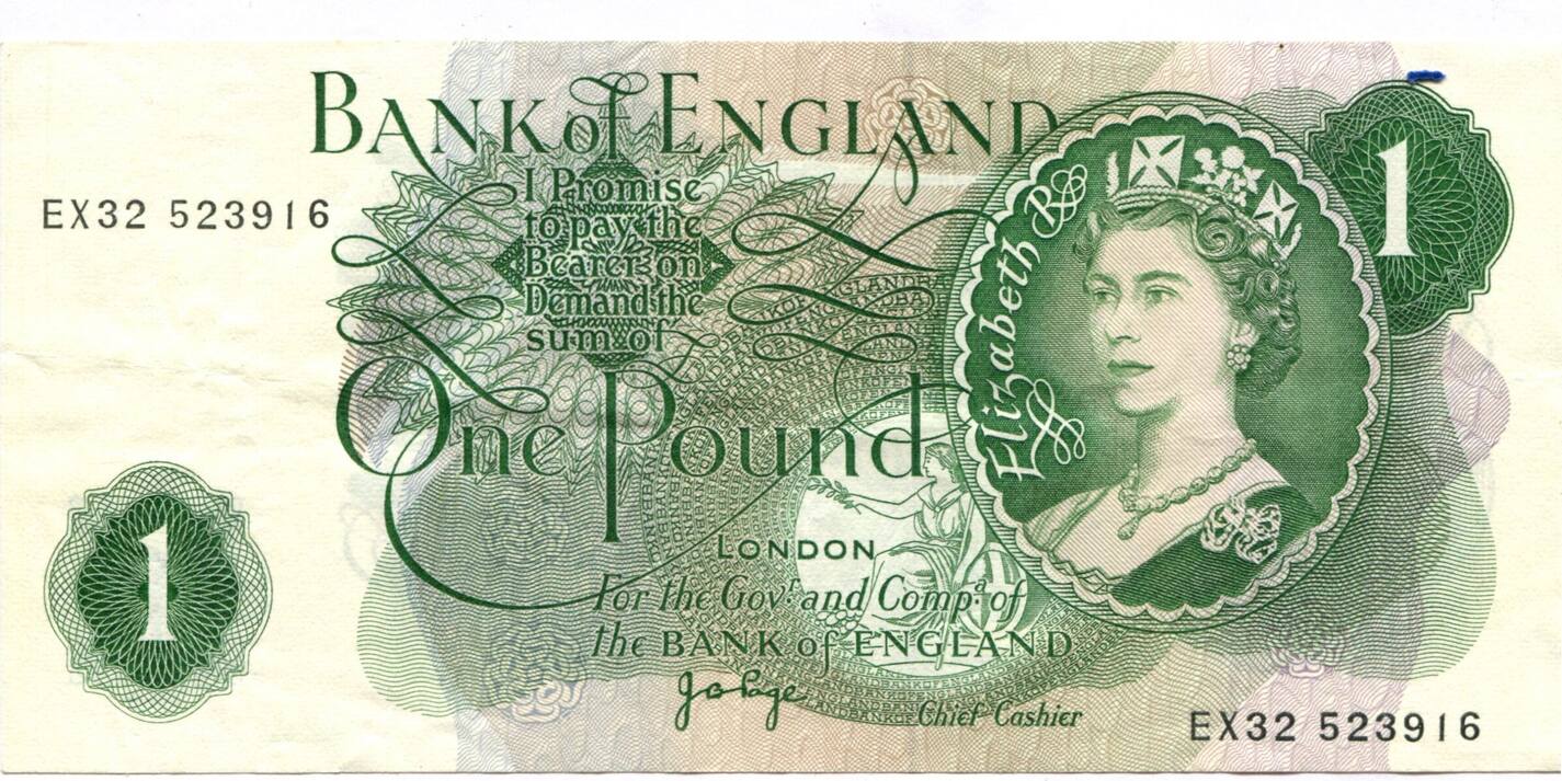 Großbritannien, 1 Pound (1970-77) III | MA-Shops