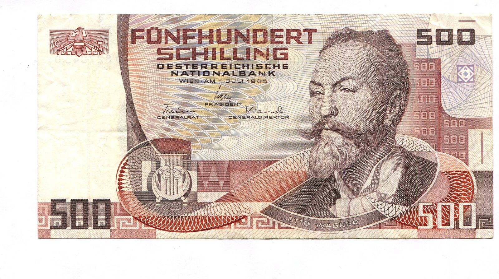 Österreich, 500 Schilling 1985 III | MA-Shops