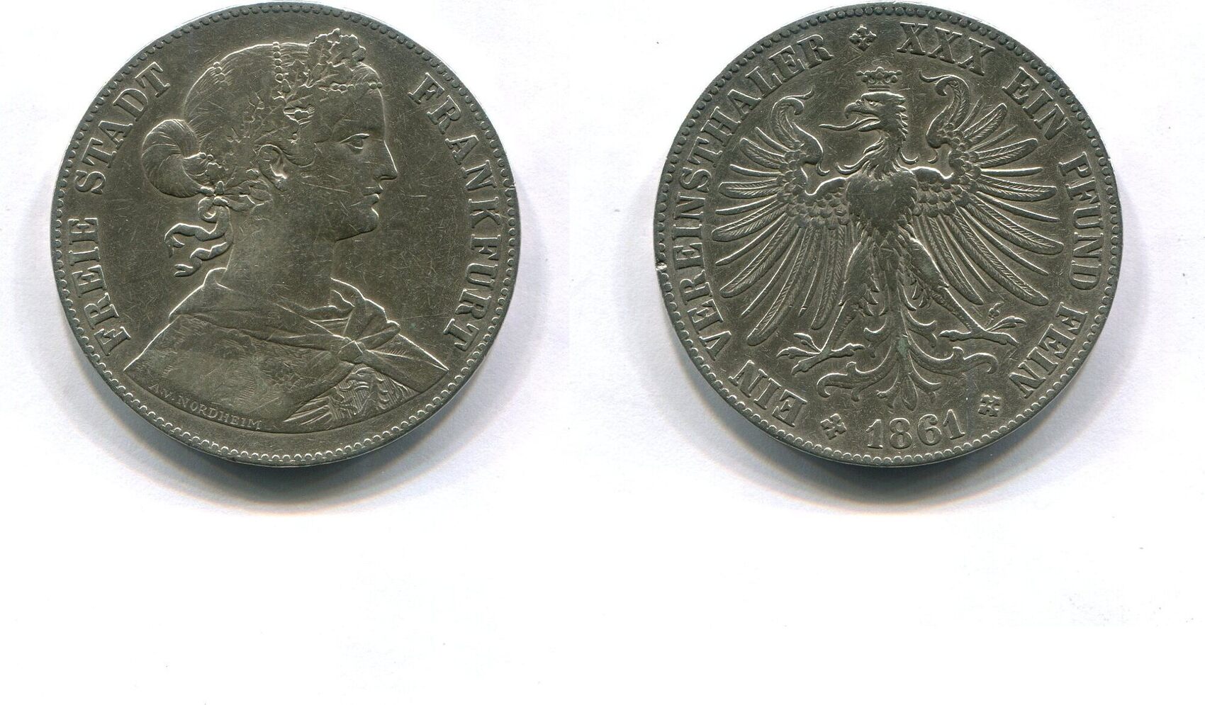 Frankfurt, Taler 1861 ss | MA-Shops