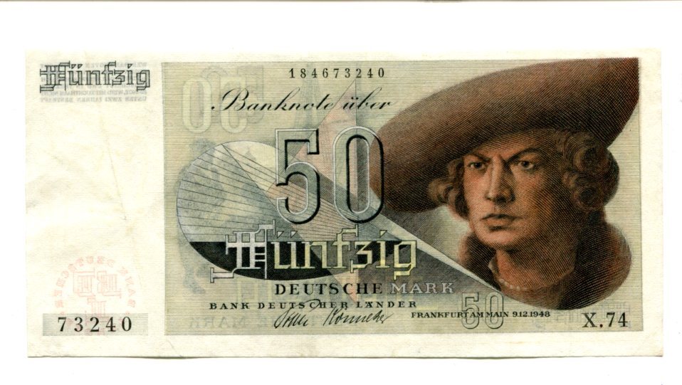 Deutschland 50 Mark 9.12.1948 I-/II | MA-Shops