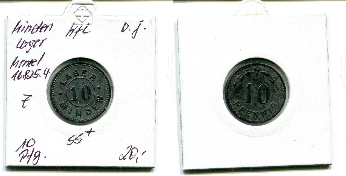 Westfalen 10 Pfg. o.J. Minden, ss+ | MA-Shops