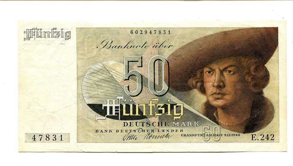 Deutschland 50 Mark 9.12.1948 III | MA-Shops
