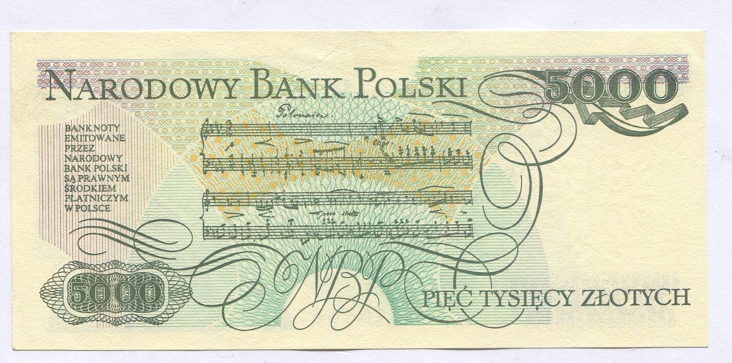 Polen, 5000 Zlotych 1982 unc | MA-Shops