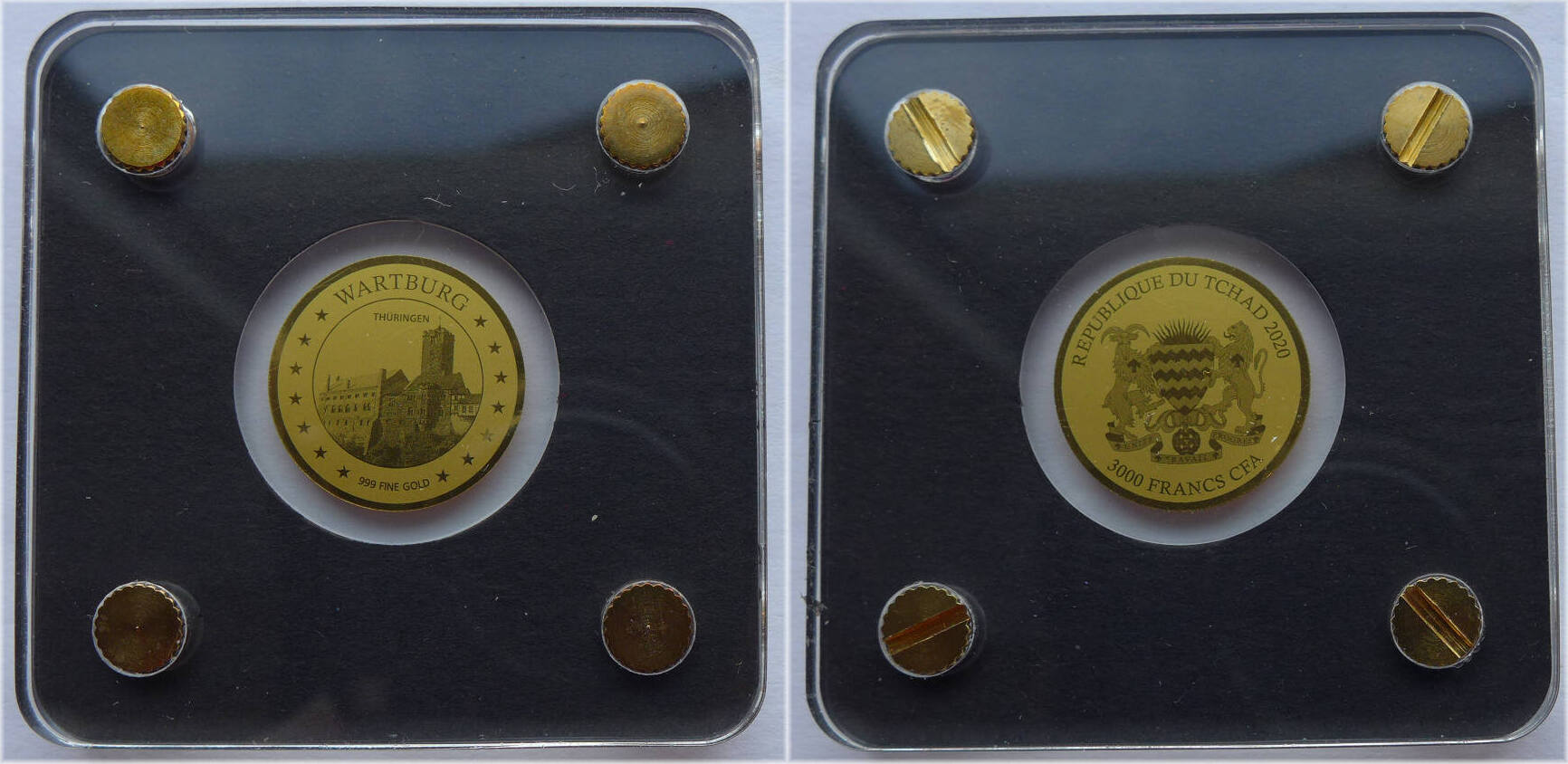 tschad-3000-francs-cfa-deutsche-wahrzeichen-ereignisse-ii-wartburg