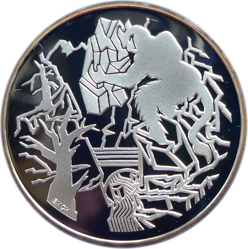 Schweiz 20 Franken 1994 B Teufelsbrücke PP, leicht andelaufen, kl. Milchflecken | MA-Shops